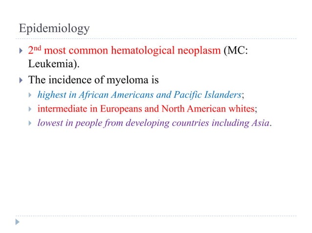 MULTIPLE MYELOMA clinical features and presentation.pptx