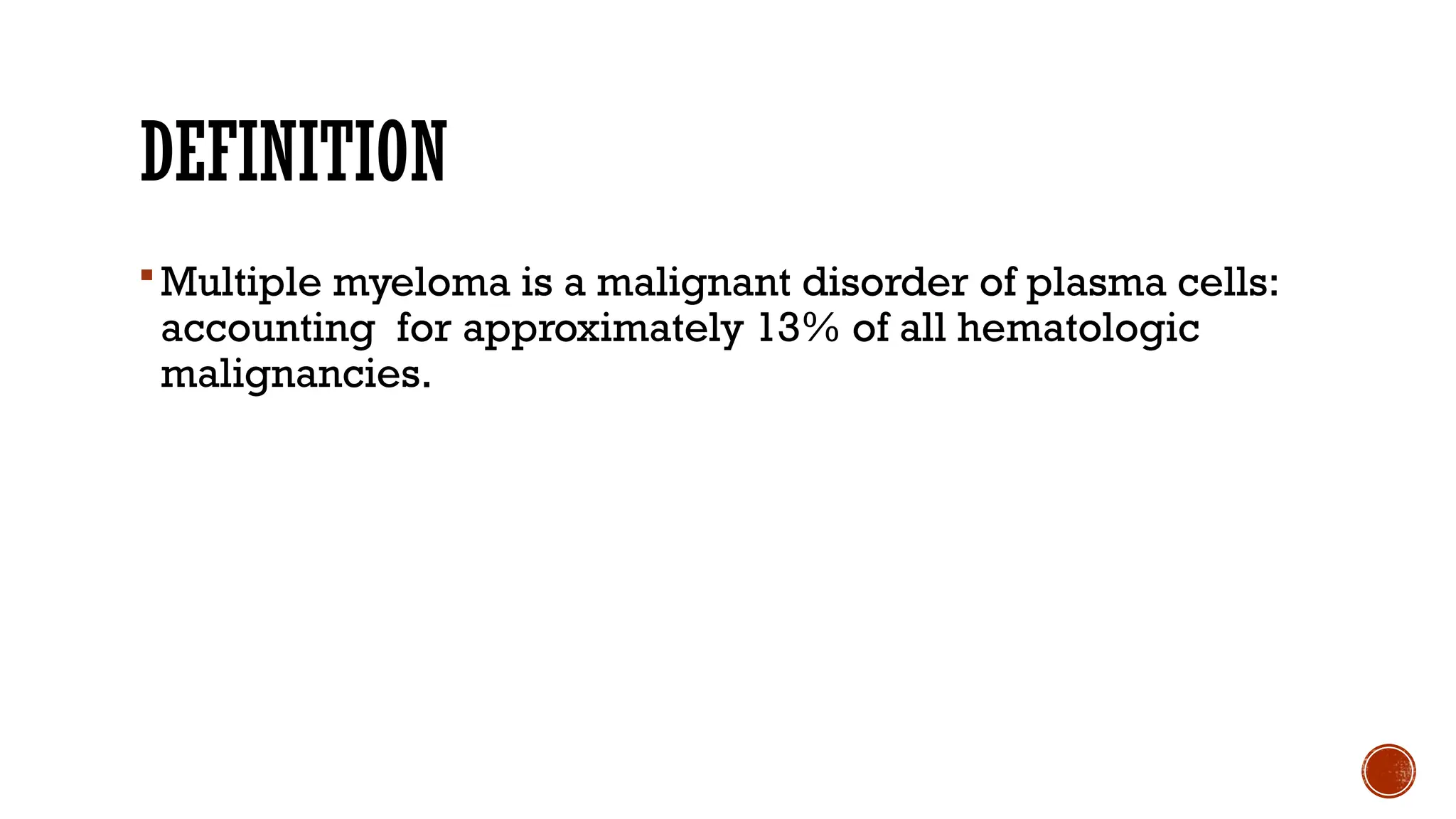 Multiple Myeloma presentation (medical surgical nursing ) | PPTX