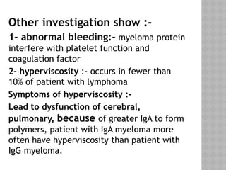 multiple myeloma the the other day before Thanksgiving so I don't pptx ...