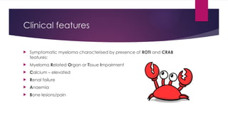 Multiple myeloma is hematological disorder affecting plasma cells ...