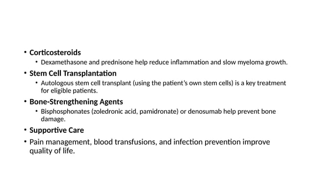 Multiple myeloma, its types, presentation and management.pptx