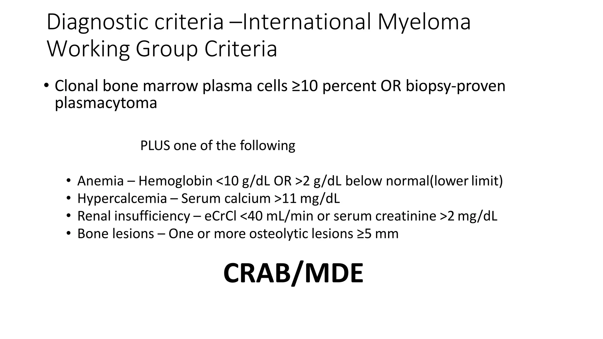 Multiple myeloma dr bikal | PPTX