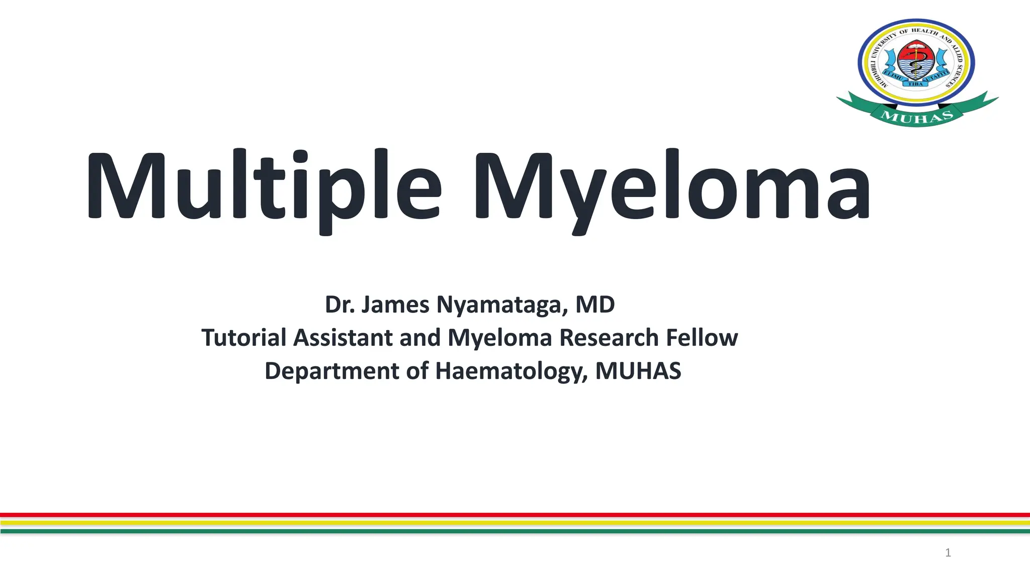 Multiple Myeloma PPT.pdf full understanding | PDF