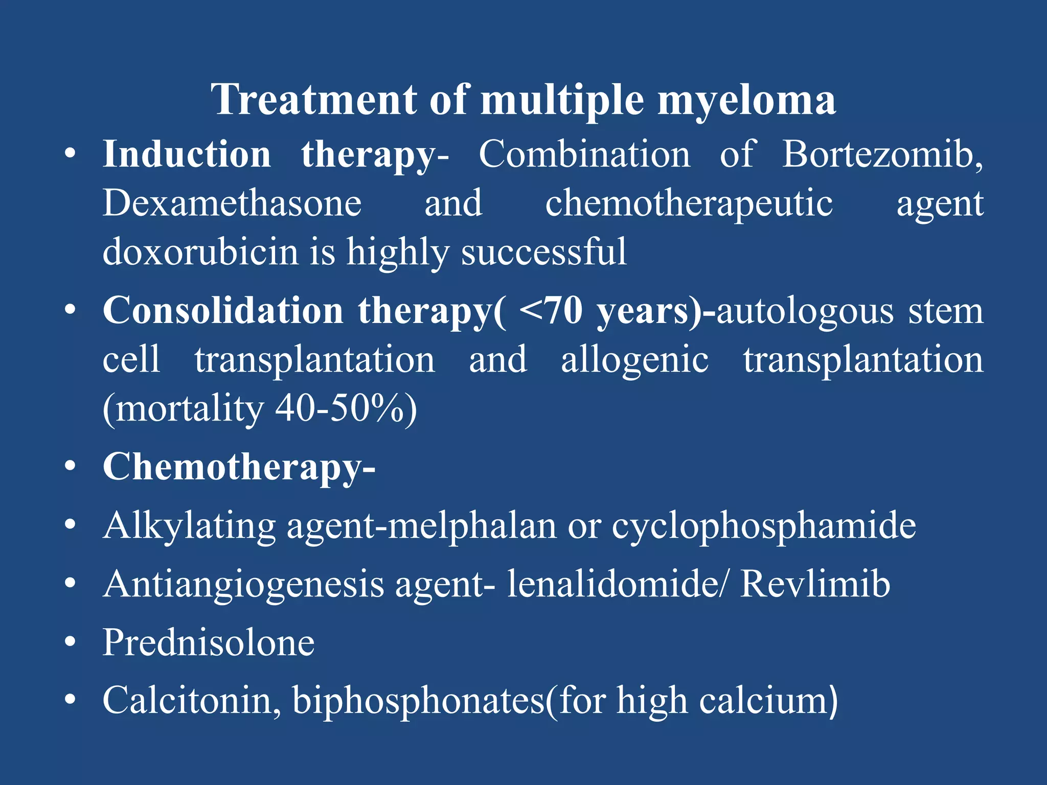 Case Presentation on Multiple Myeloma by Dr. Brajesh K. Ben | PPTX