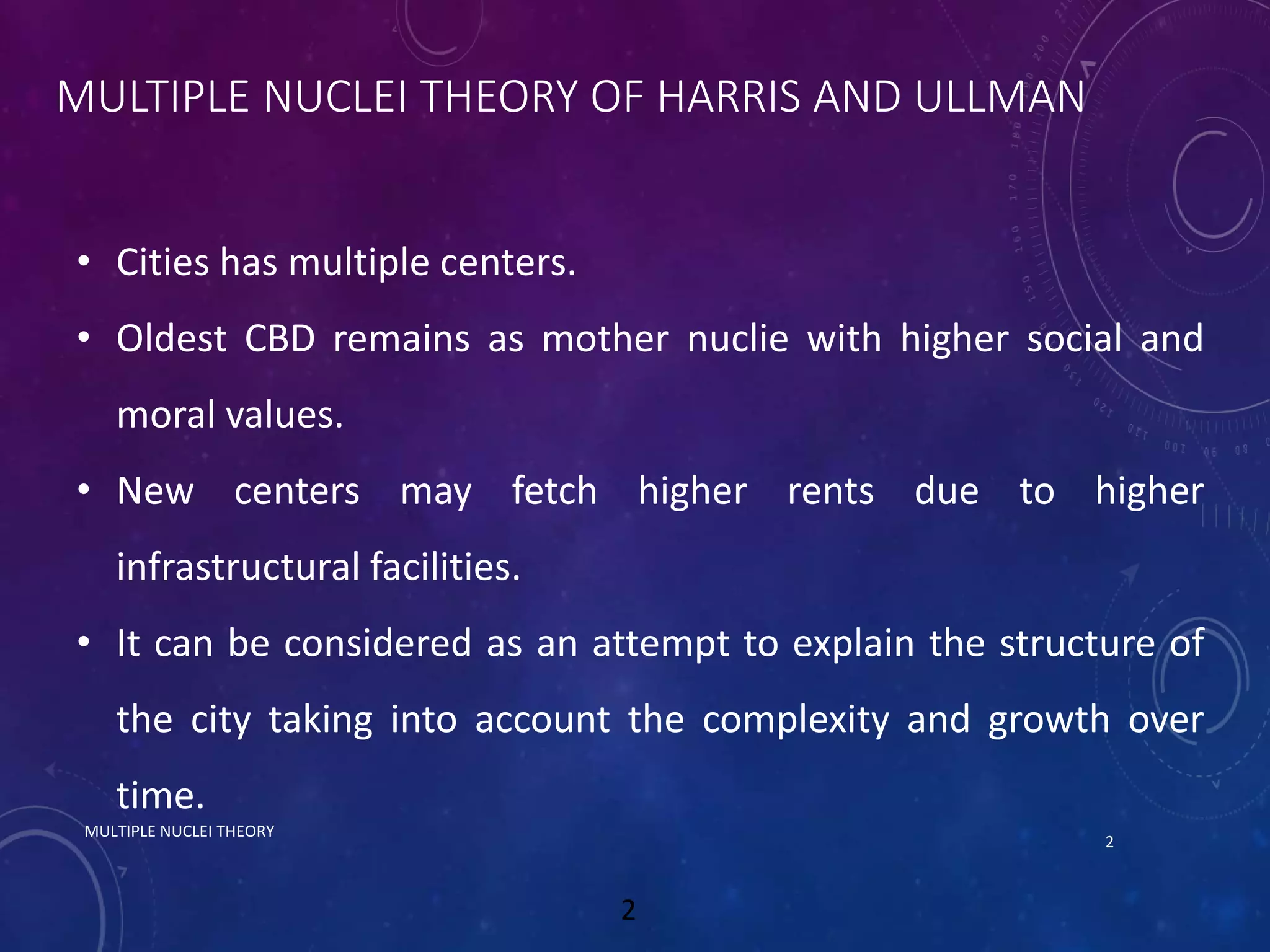 Multiple nuclei theory | PPTX