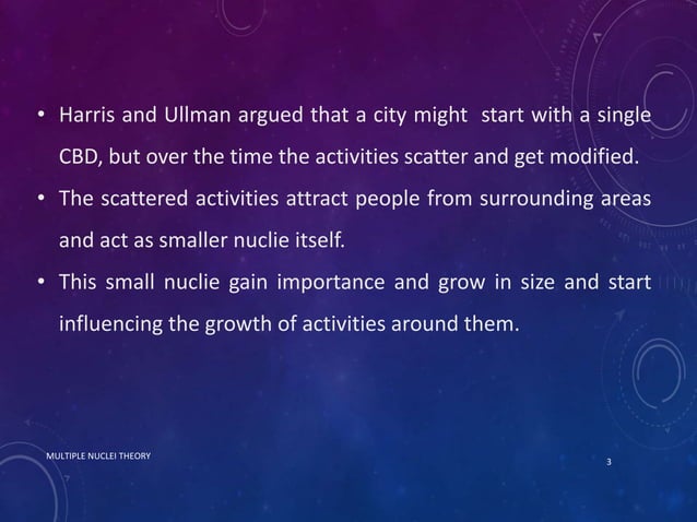 Multiple nuclei theory | PPTX