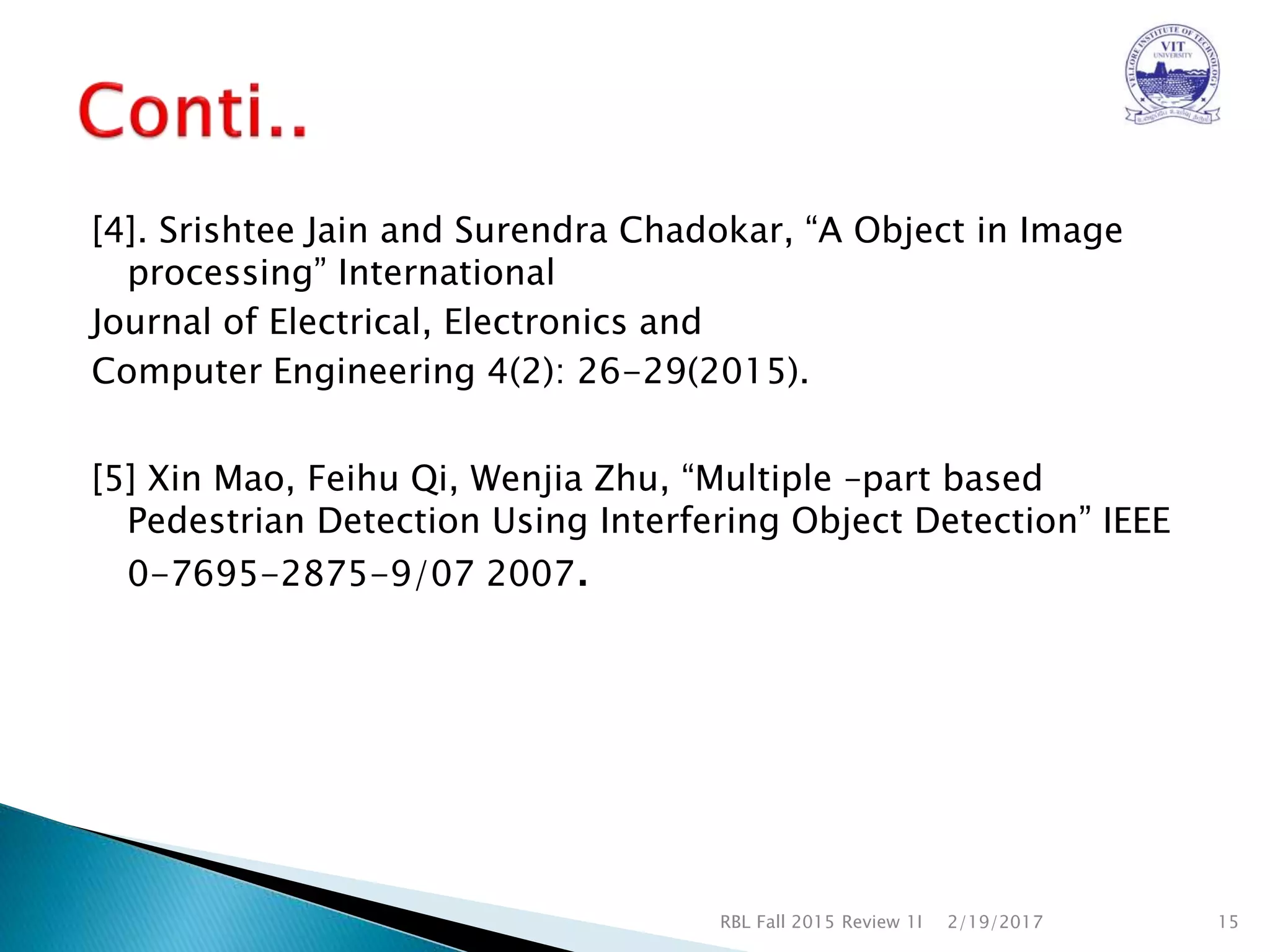 Multiple object detection | PPTX