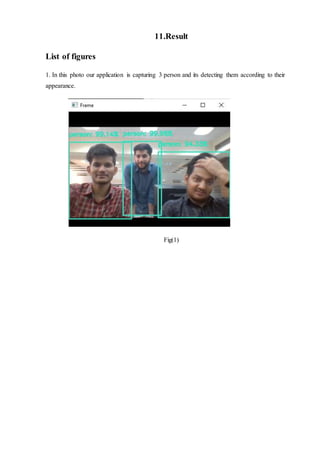 Multiple object detection report | DOCX