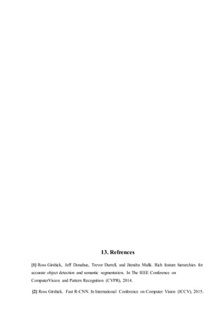 Multiple object detection report | DOCX