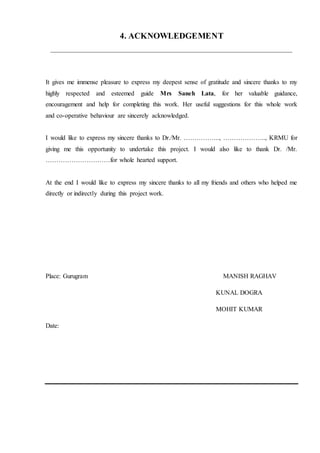 Multiple object detection report | DOCX