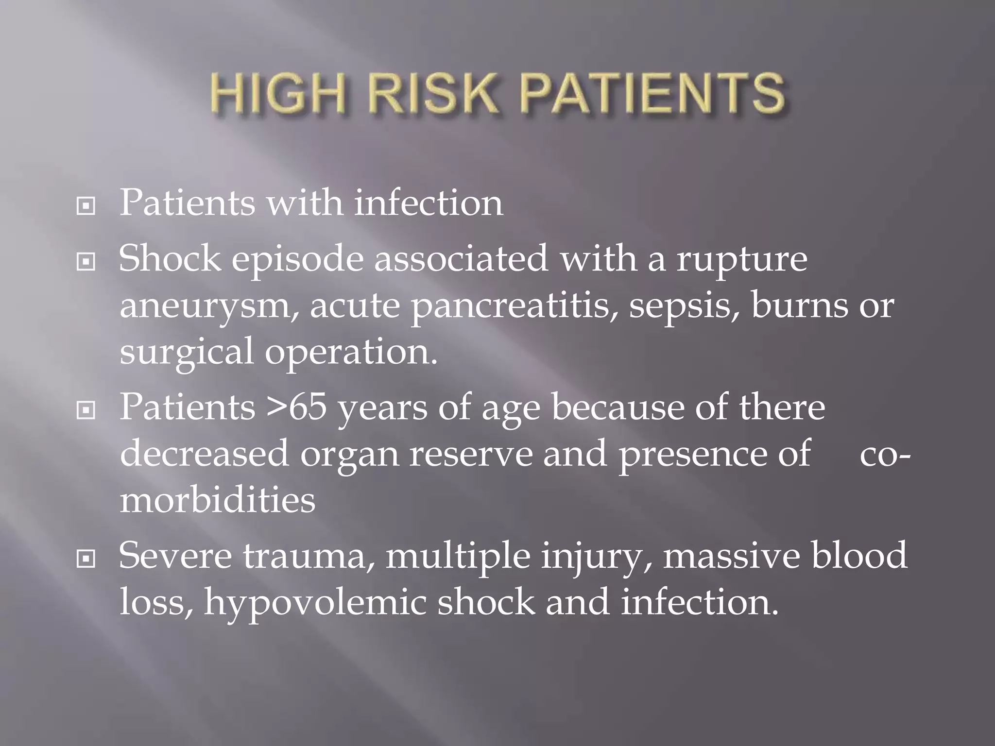 Multiple organ dysfunction syndrome | PPTX