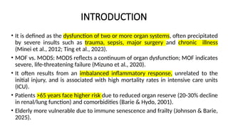 Multiple Organ Failure - updated.pptx... | PPTX