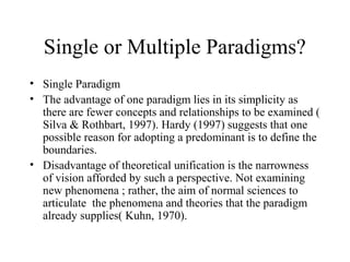 Multiple Paradigms of Nursing Science | PPT