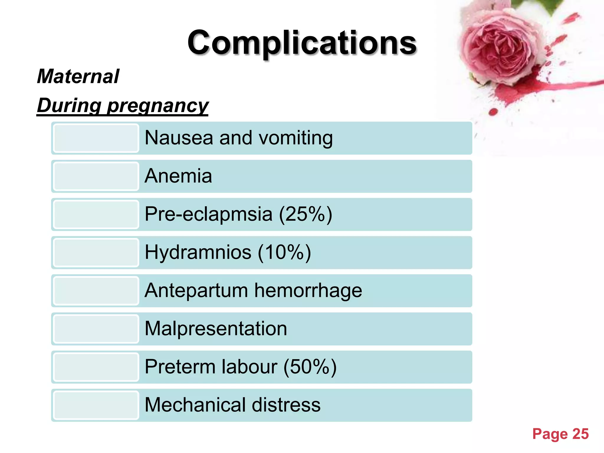 Multiple pregnancy | PPTX