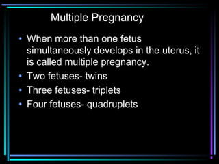 Multiple pregnancy | PPT
