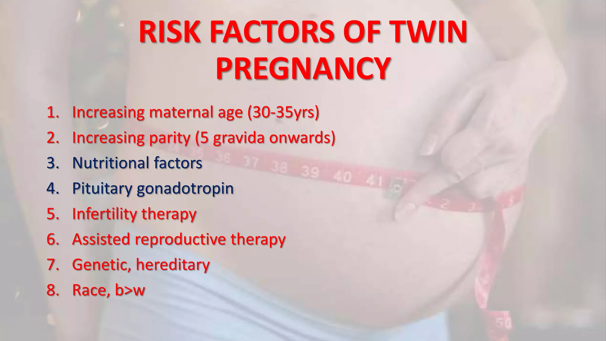 Multiple pregnancy | PPTX