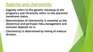 MULTIPLE PREGNANCY, obstetrics and Gynecologist.pptx