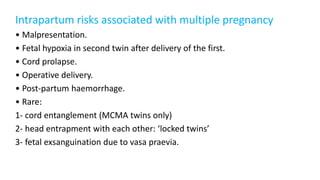 multiple pregnancy(twin) by iraqi doctor.pptx | Pregnancy ...