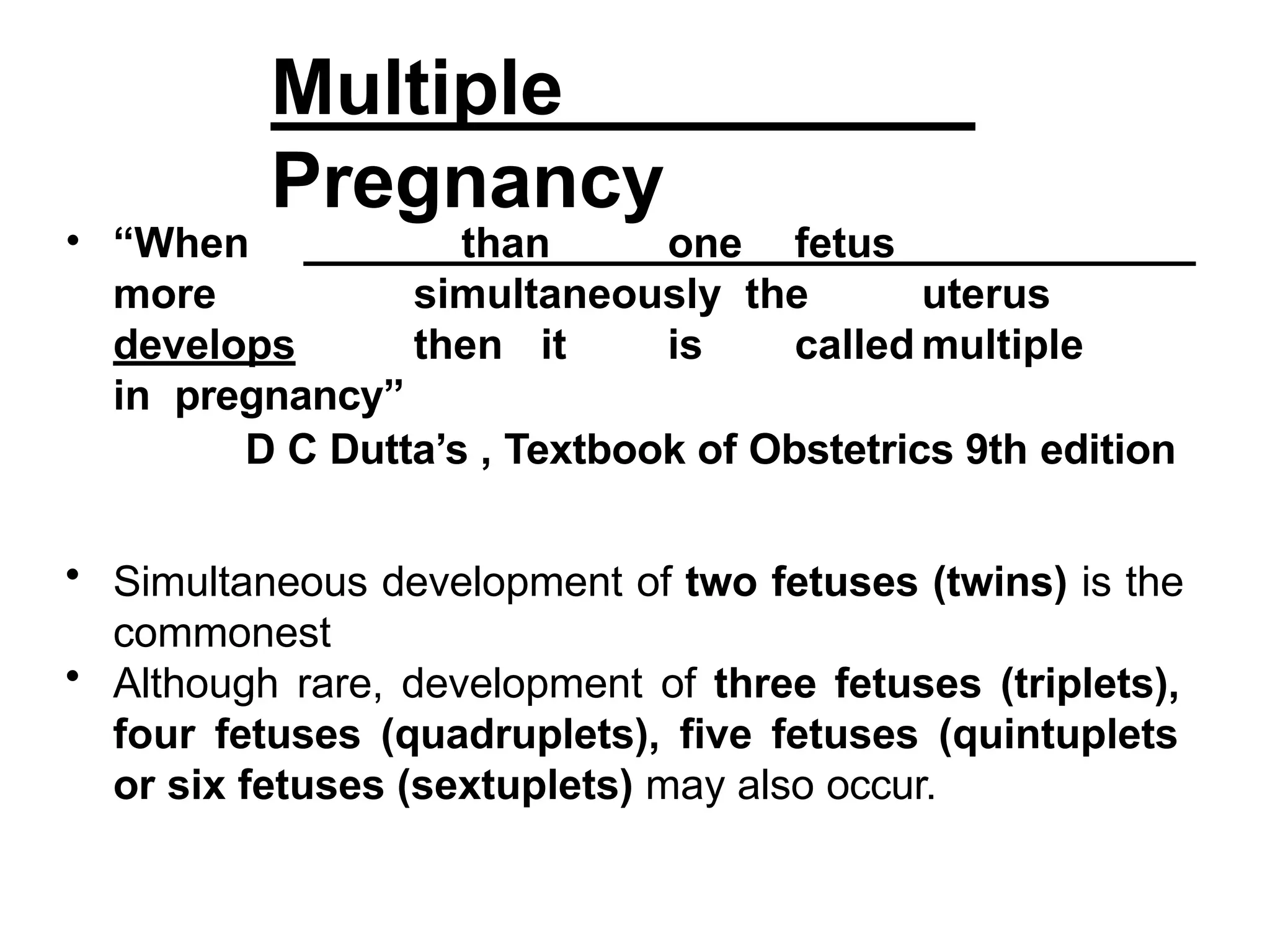 Multiple pregnancy including MCDA and MCMA.pptx