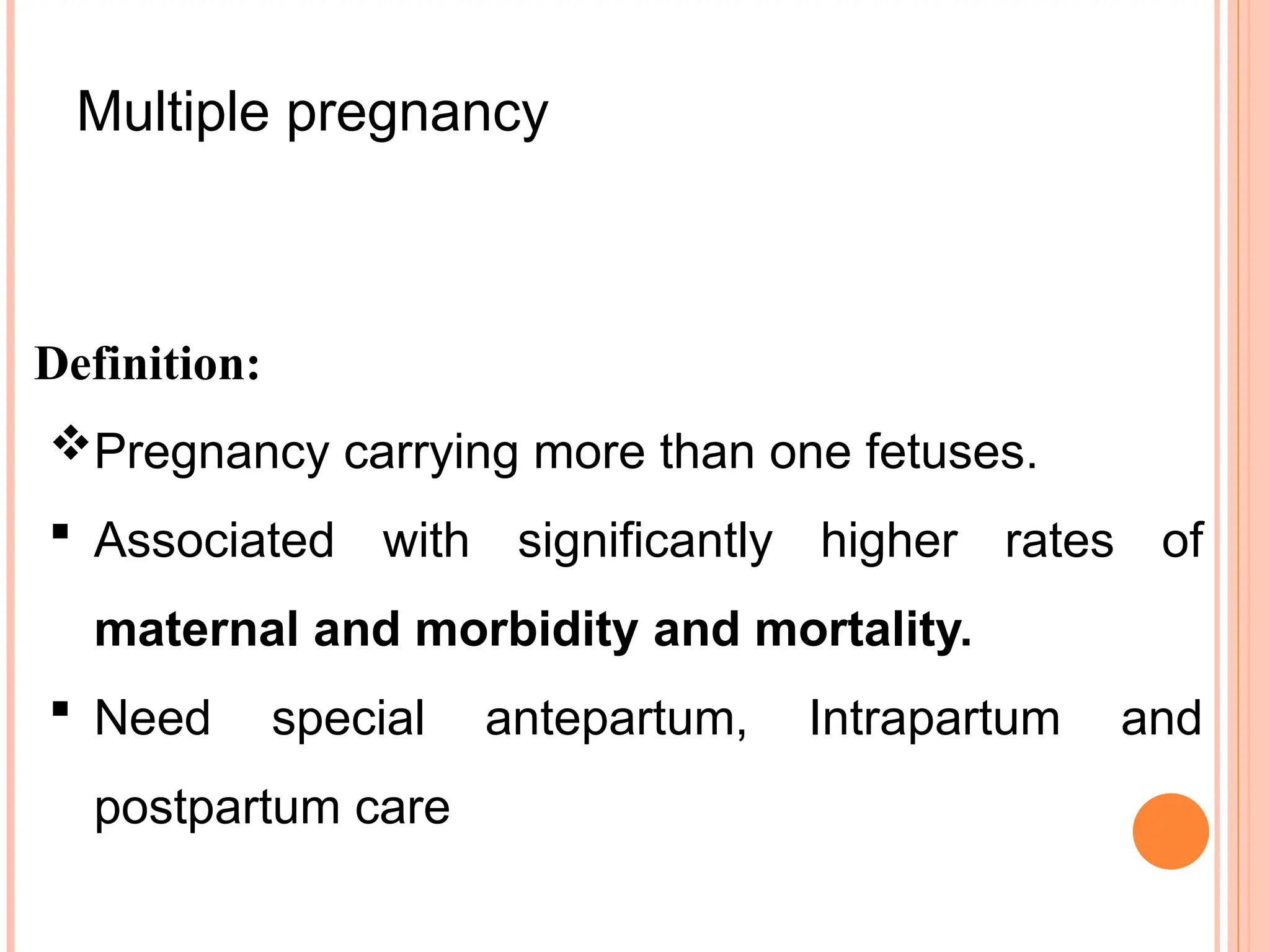Diagnosis,classification, of Multiple pregnancy.pptx