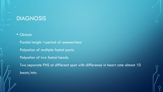 Multiple pregnancy gynecology and obstetrics mbbs ppt | PPTX