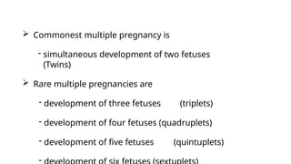 Multiple Pregnancy. .pptx