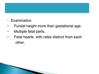 Multiple pregnancy | PPT