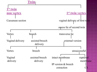 Multiple pregnancy – management | PPTX | Pregnancy | Reproductive Health