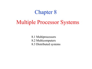 Multiple processor systems | PPT