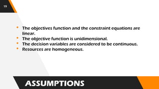 Multiple projects and constraints | PPT