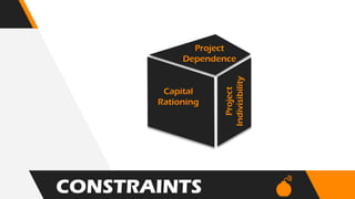 Multiple projects and constraints | PPT
