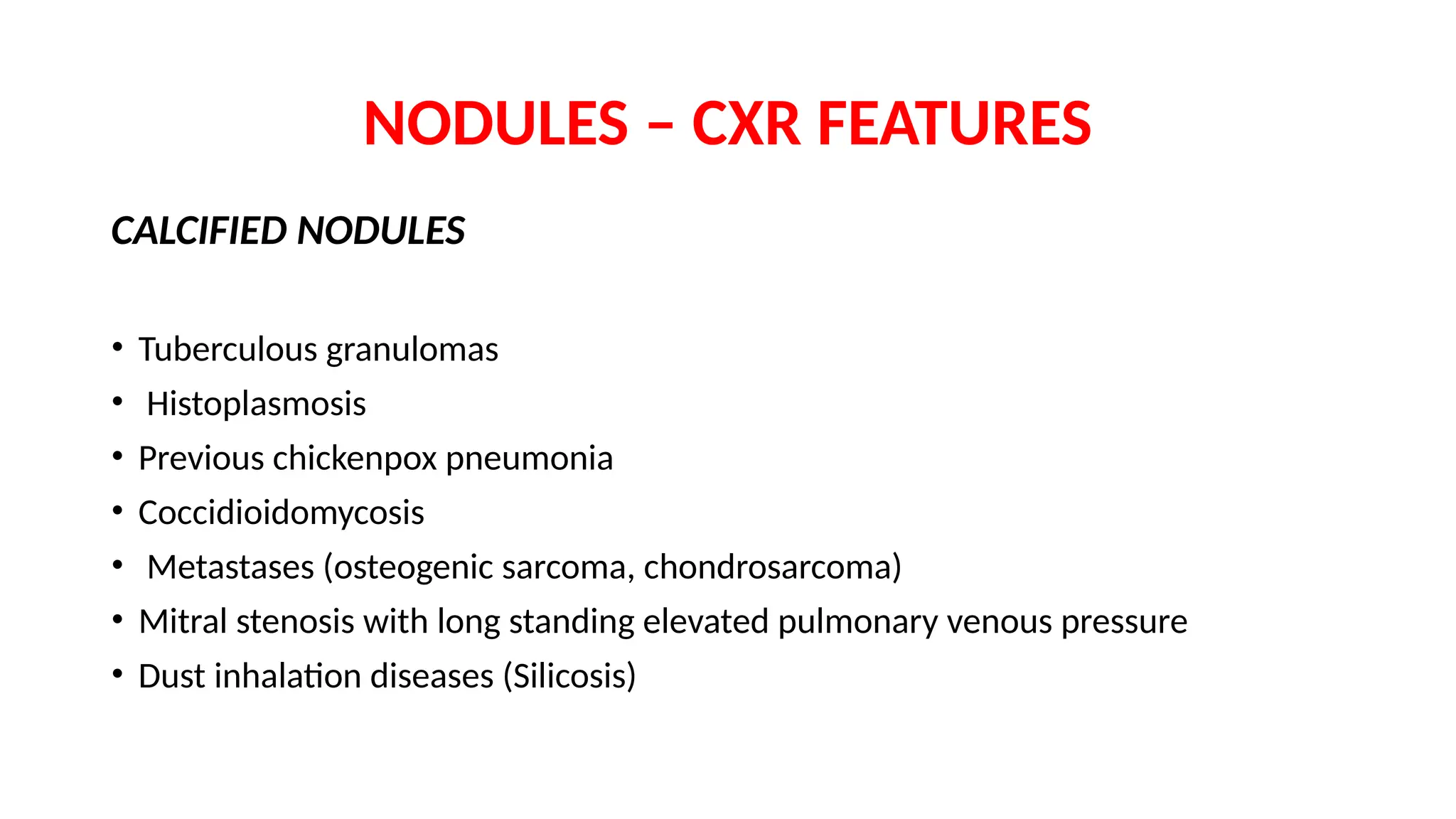 MULTIPLE PULMONARY NODULE xray findings.pptx