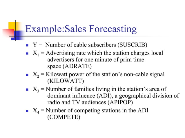 Multiple Regression.ppt | Technology & Computing
