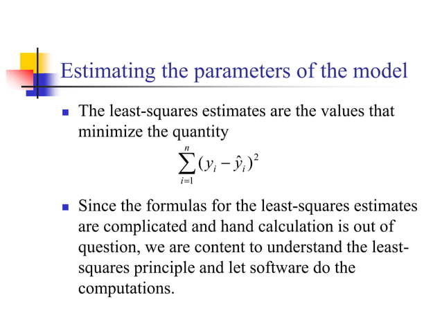 Multiple Regression.ppt | Technology & Computing