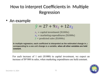 Multiple Regression.pptx................. | PPT