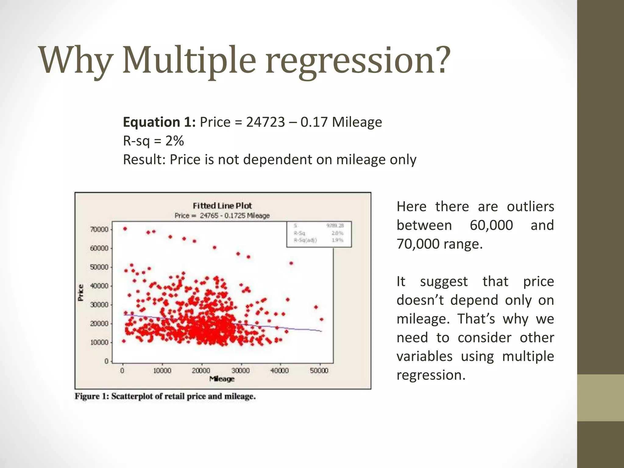 Multiple regression analysis | PPT