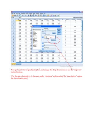 Multiple regression in spss | PDF