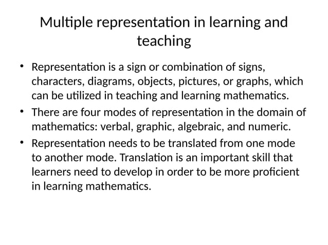 MULTIPLE REPRESENTATION IN MATHEMATICS.pptx