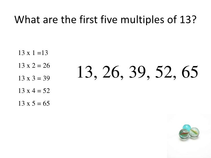 Multiples And Factors multiples-and-factors