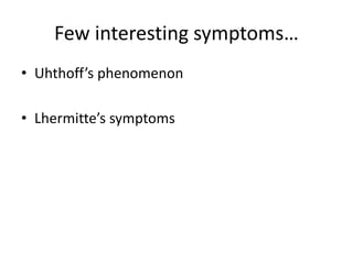Multiple scelerosis | PPTX