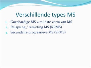 Multiple sclerose | PPT