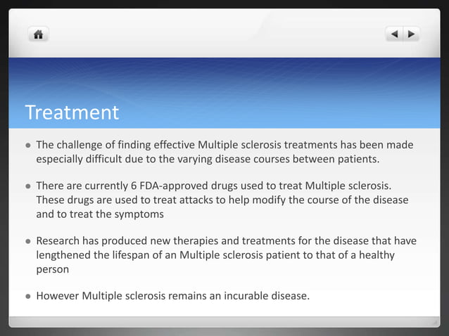 Multiple sclerosis | PPTX