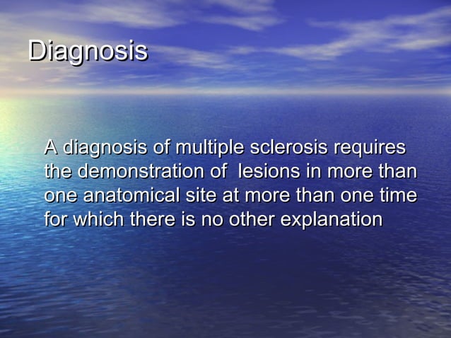 Multiple sclerosis | PPT