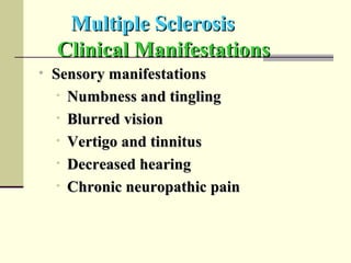 Multiple sclerosis | PPT