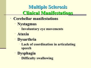 Multiple sclerosis | PPT | Brain and Nervous System Disorders ...