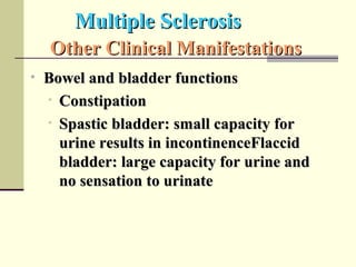 Multiple sclerosis | PPT