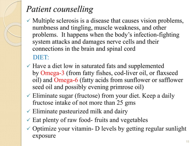 Multiple sclerosis CASE PRESENTATION | PPTX | Brain and Nervous System Disorders | Diseases and ...