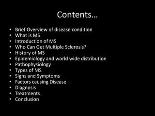 Multiple sclerosis | PPT