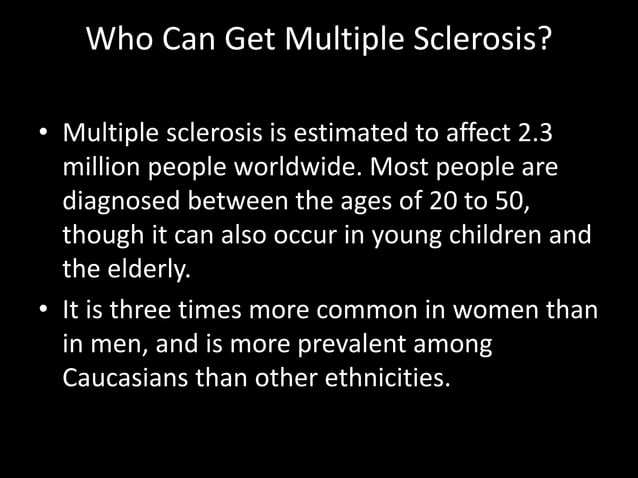 Multiple sclerosis | PPT