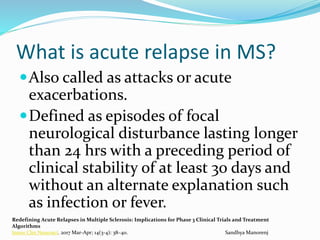 Multiple sclerosis | PPTX